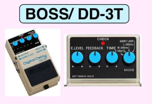 【試奏レビュー】BOSS DD-3Tの使い方とセッティングをベースで解説♪~DD3との違いは？~ | Bass-the-World~ベースザワールド~